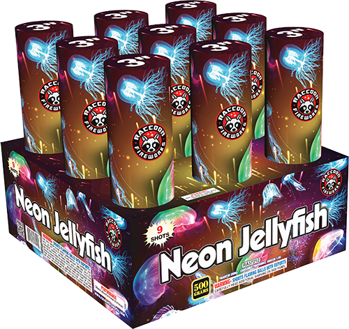 Neon Jellyfish | Fireworks Now