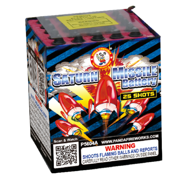 Saturn Missile 25 Shots – Fireworks